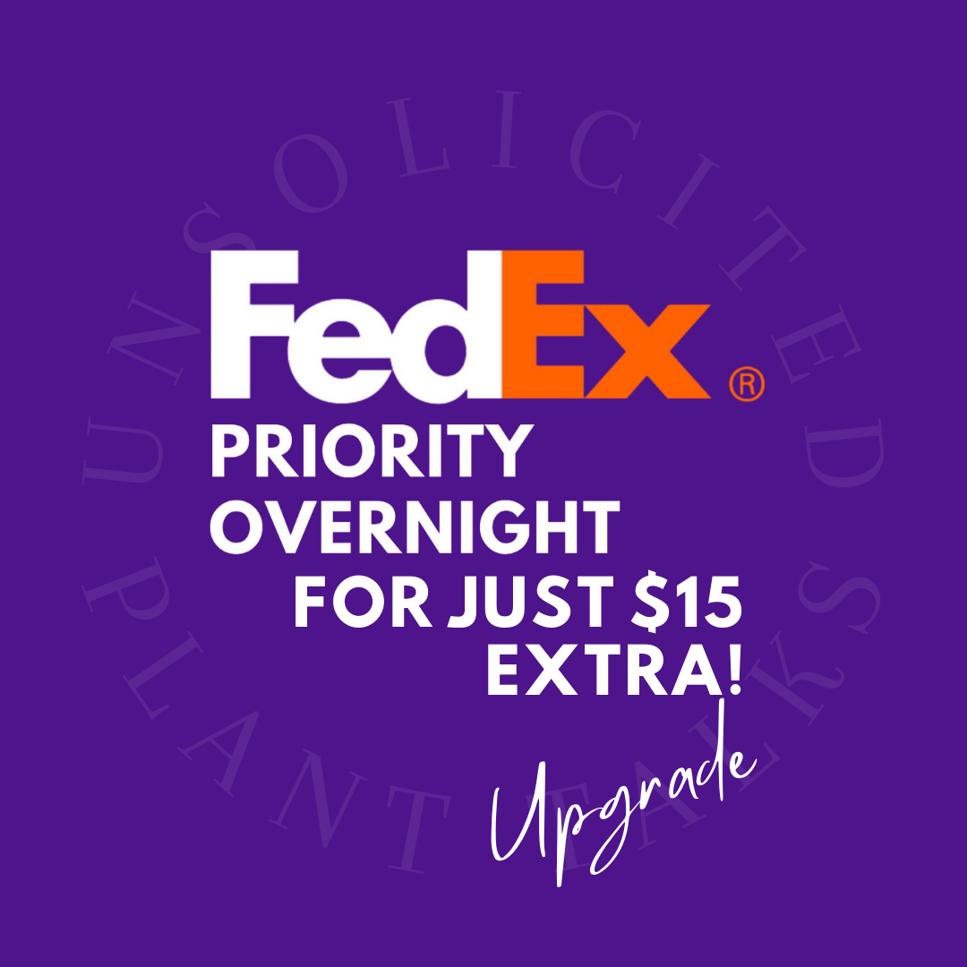 Upgrade to FedEx Priority Overnight for just $15 extra! – Unsolicited ...